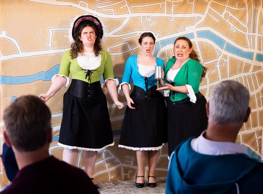Cork: Hysterical Histories, Comedic Dinner Theater Show | GetYourGuide