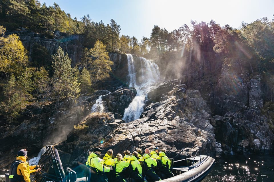 Från Stavanger: RIB-tur till Lysefjorden | GetYourGuide