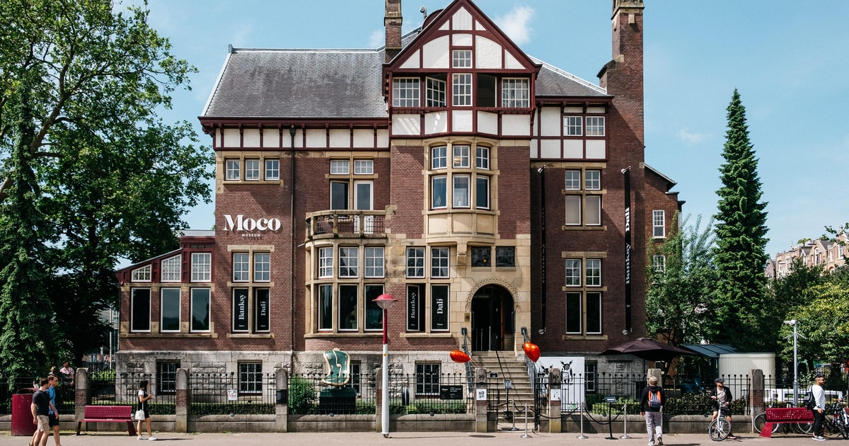 Amsterdam: Eintrittskarten für das Moco Museum mit Banksy & mehr | GetYourGuide