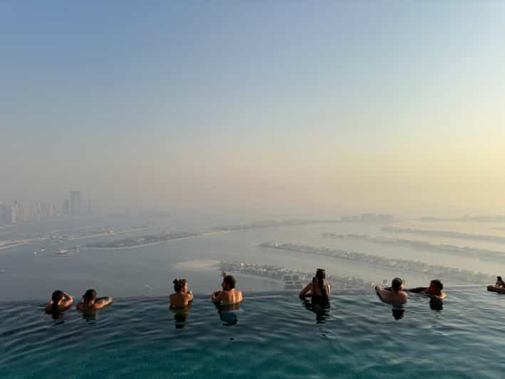 Dubai: Infinity Sky Pool & Yacht Party with BBQ & Drinks | GetYourGuide