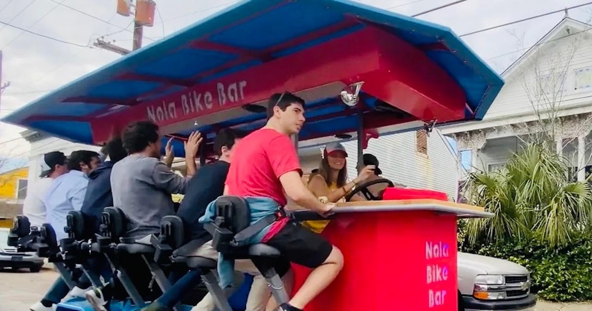 Mid-City Party Bike Bar Crawl | GetYourGuide