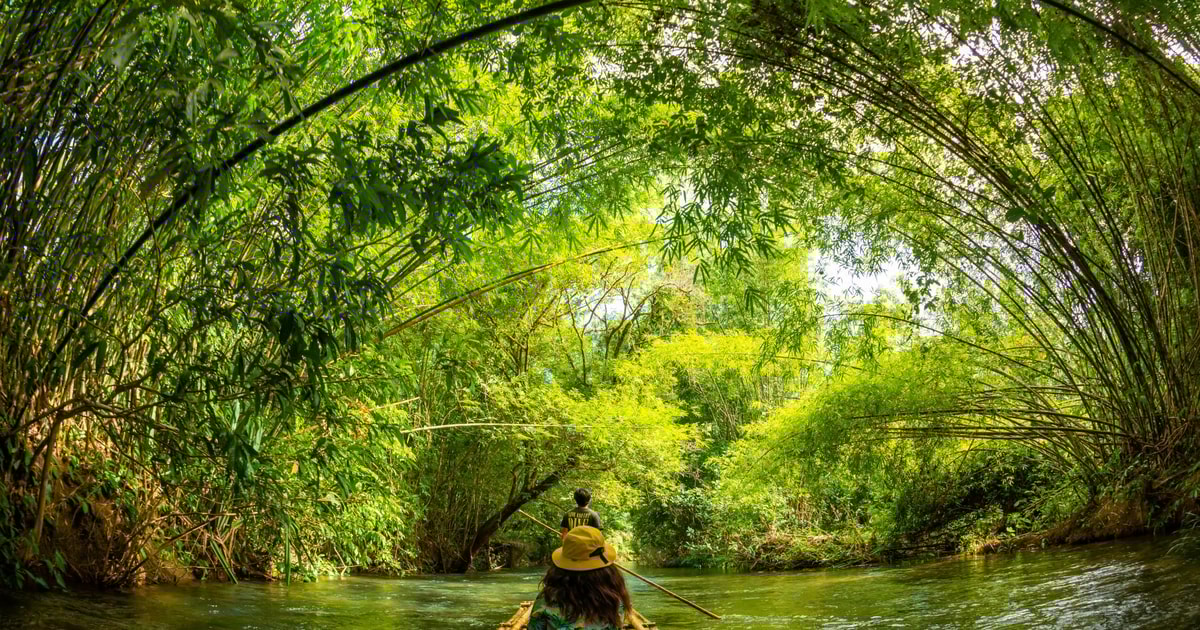 Great River Bamboo Rafting and Limestone Foot Massage | GetYourGuide