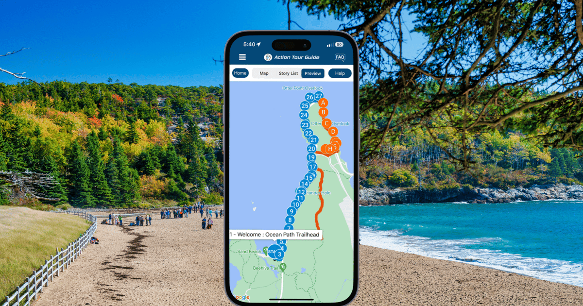 Ocean Path: Acadia Self-Guided Walking Audio Tour | GetYourGuide