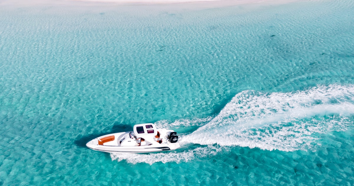 Hurghada: Paradise Speedboat mit optionalem Schnorcheln und Mittagessen ...