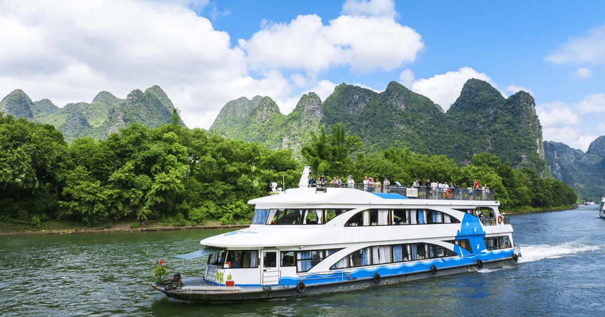 Crucero por el río Li con excursiones por los alrededores de Yangshuo ...