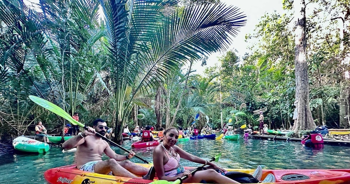 Spływy kajakowe na korzeniach klong obejmują ATV i strzelanie ...