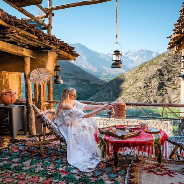 Atlas Mountain waterfalls 3 Valleys and camels in the Desert | GetYourGuide