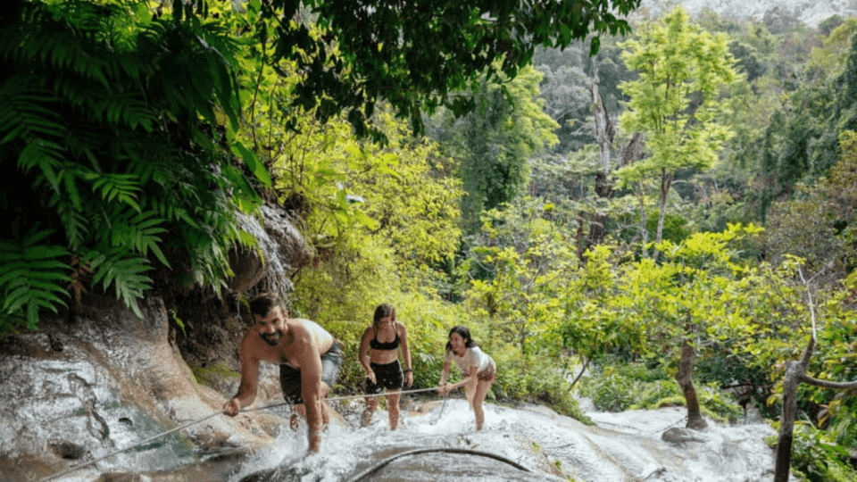 Bua Thong Sticky Waterfalls Fun Half Day Private Tour | GetYourGuide