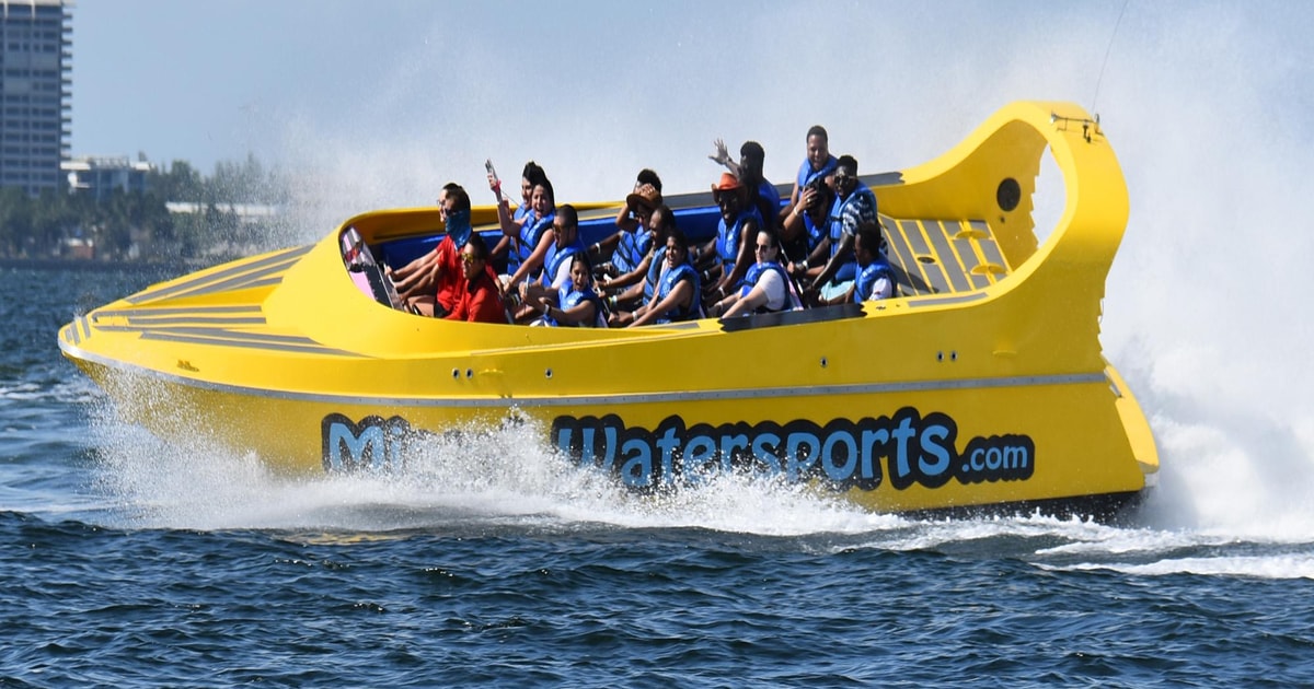 Miami: Speed Boat Sightseeing Thrill Ride | GetYourGuide