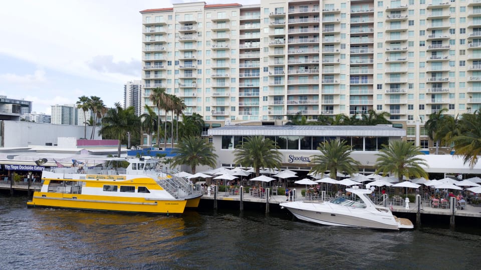 Fort Lauderdale: Anlatımlı Tam Günlük Hop-On Hop-Off Teknesi | GetYourGuide