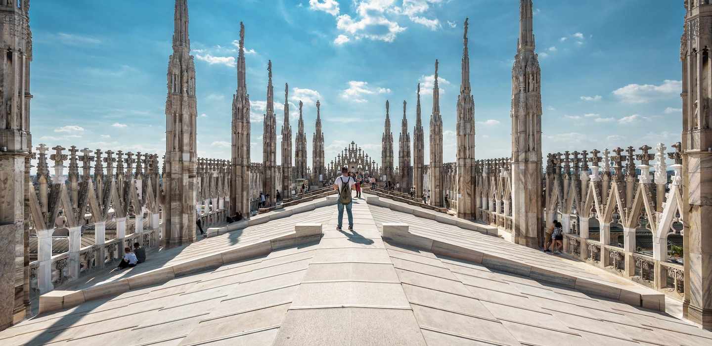 Mailand: Kleingruppentour zum Mailänder Dom und zur Terrasse