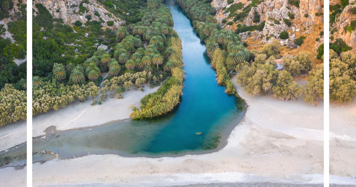 Desde Maleme Playa de Preveli, ¡un día en un paraíso tropical ...