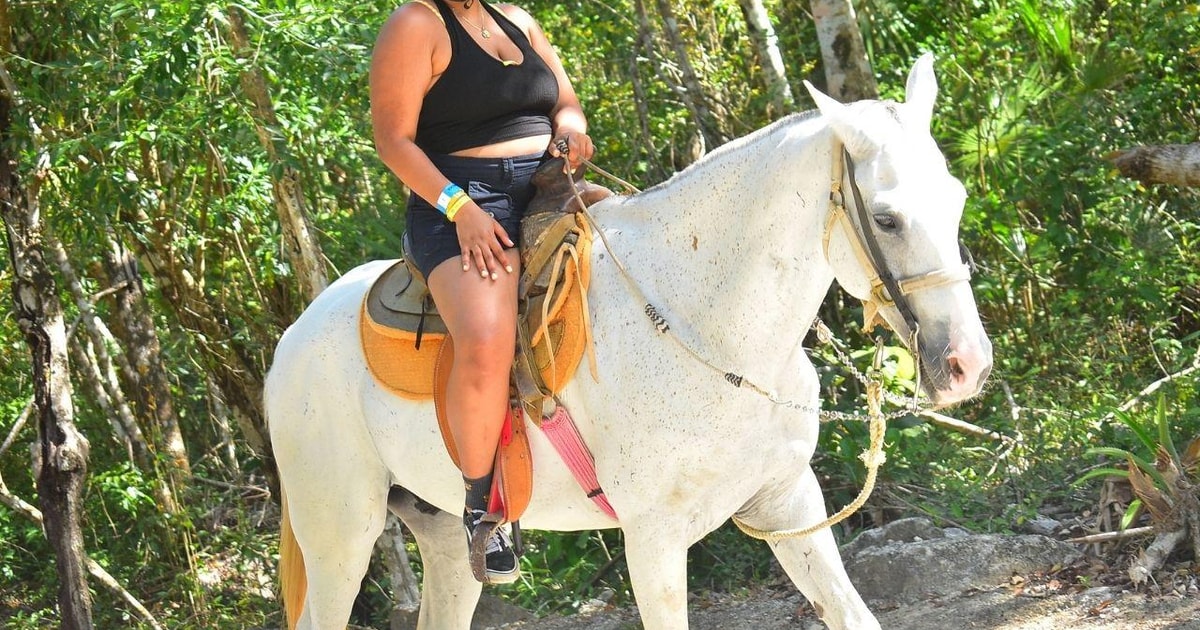 Cancun: Horseback Riding Tour with ATV, Ziplines and Cenote | GetYourGuide