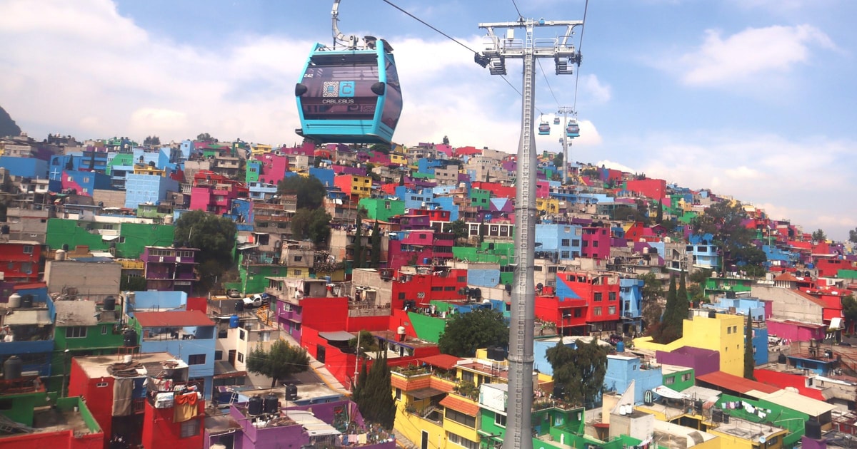 Mexico City: City Highlights Cable Car Ride w/ Taco & Tour | GetYourGuide