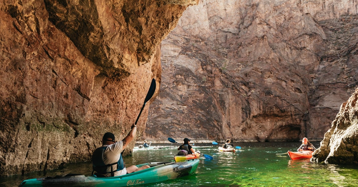 From Las Vegas: Emerald Cave Guided Kayaking Tour | GetYourGuide