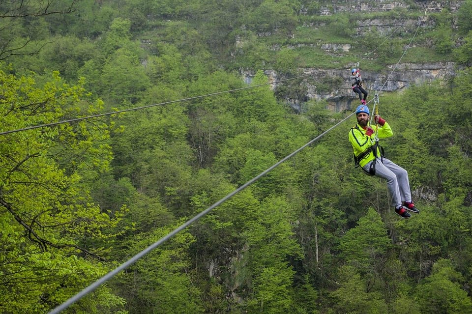 Zip-line outdoor adventure the ultimate experience | GetYourGuide