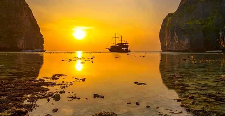 Phi Phi :Watch the sunset at Maya Bay, Planktron and Snorkel | GetYourGuide