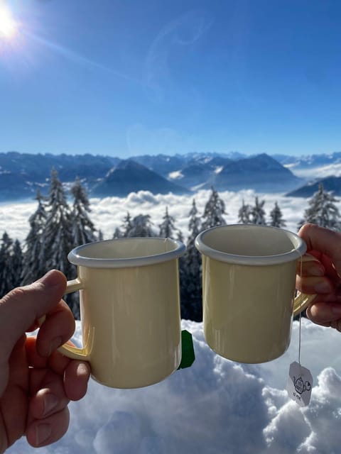 Rigi: Picnic romántico de fondue de chocolate para 2 | GetYourGuide