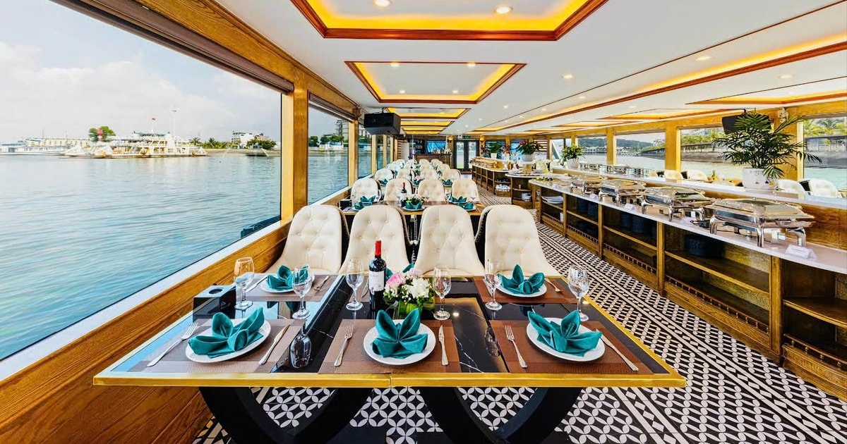 Hanói: Cruzeiro de um dia 5 estrelas na Baía de Halong com jacuzzi e ...