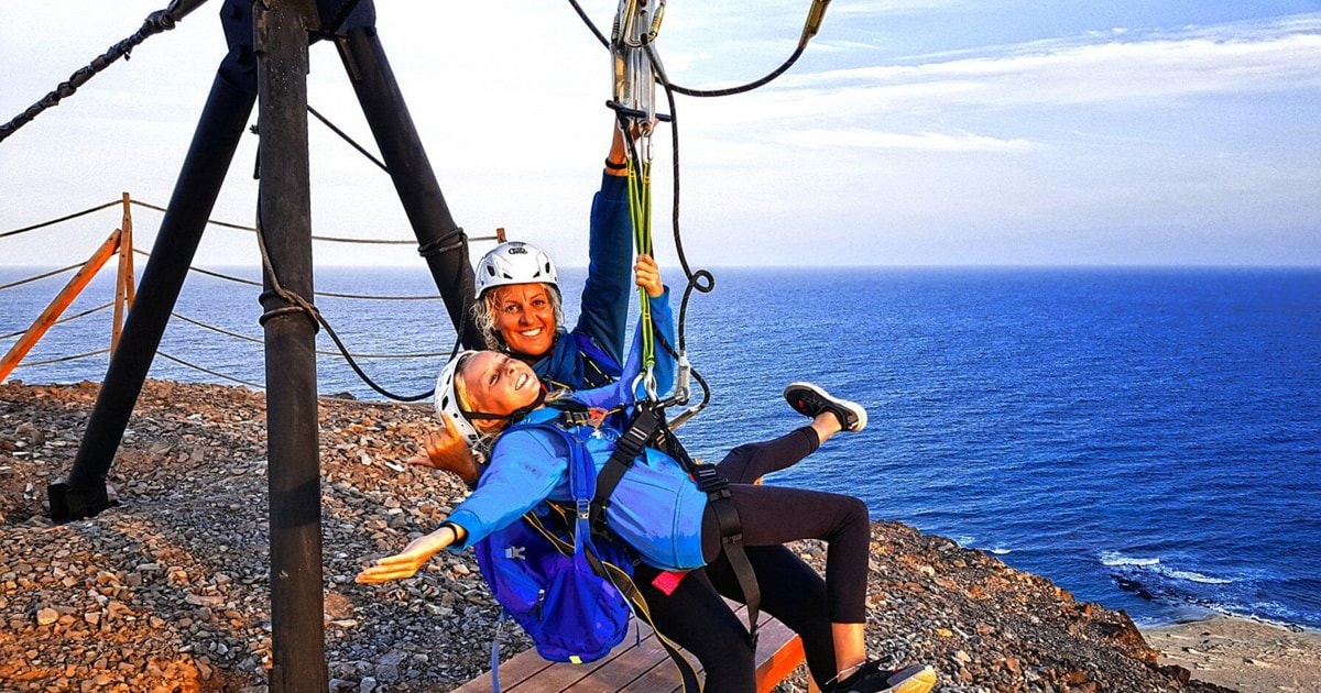 Vanuit Santa Maria: Sal eiland Zipline ervaring | GetYourGuide