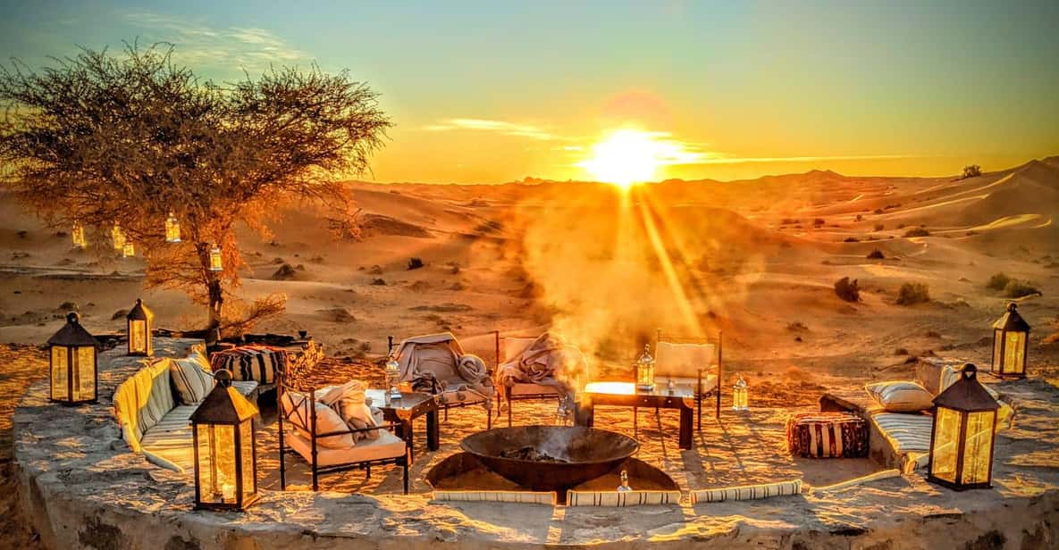 Marrakech: Agafay Desert Dinner Show with Sunset Camel Ride | GetYourGuide