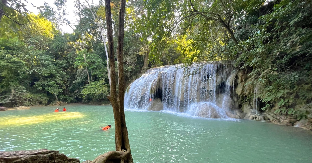 Bangkok: Private day tour to Erawan Waterfall & Kanchanaburi | GetYourGuide