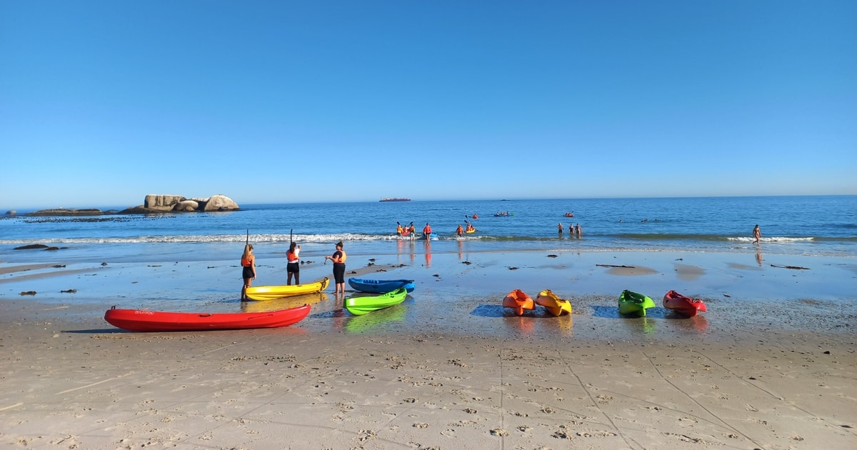 Cape Town: Guided Kayak Tour of Clifton Beaches & The Coast | GetYourGuide