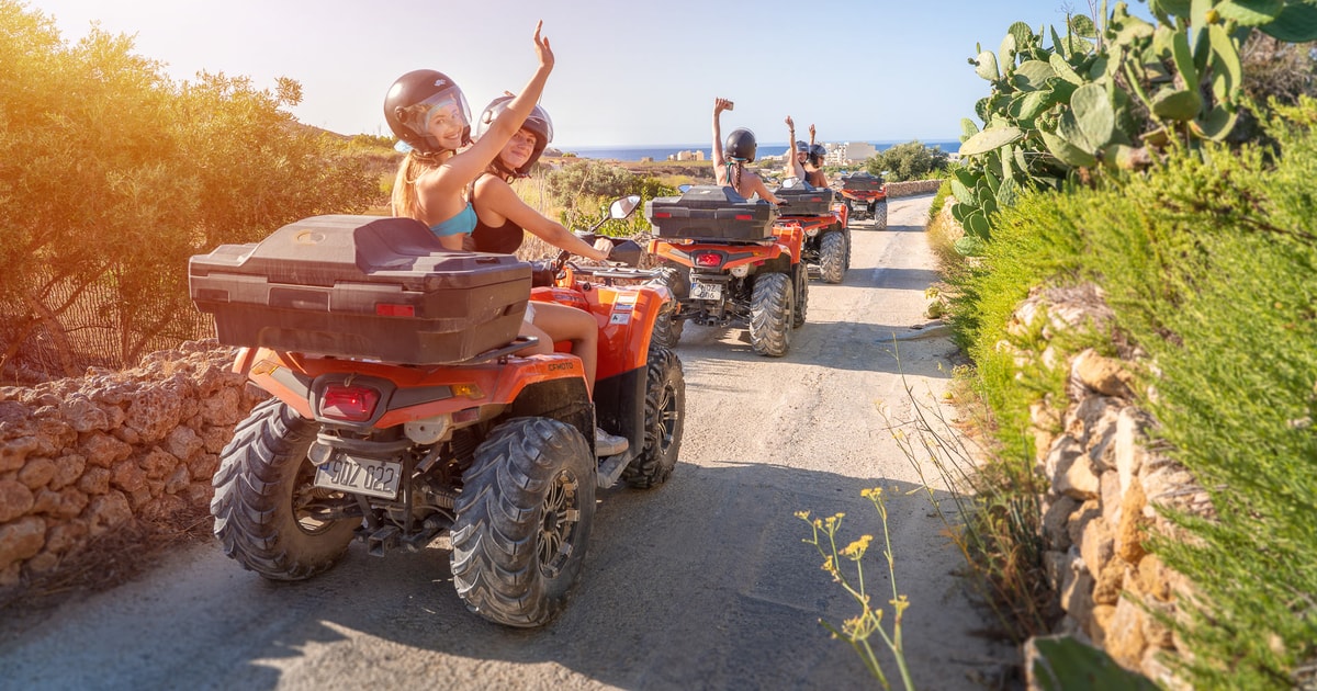 Udlejning af quad-cykler i Gozo (med GPS-kort inkluderet) | GetYourGuide