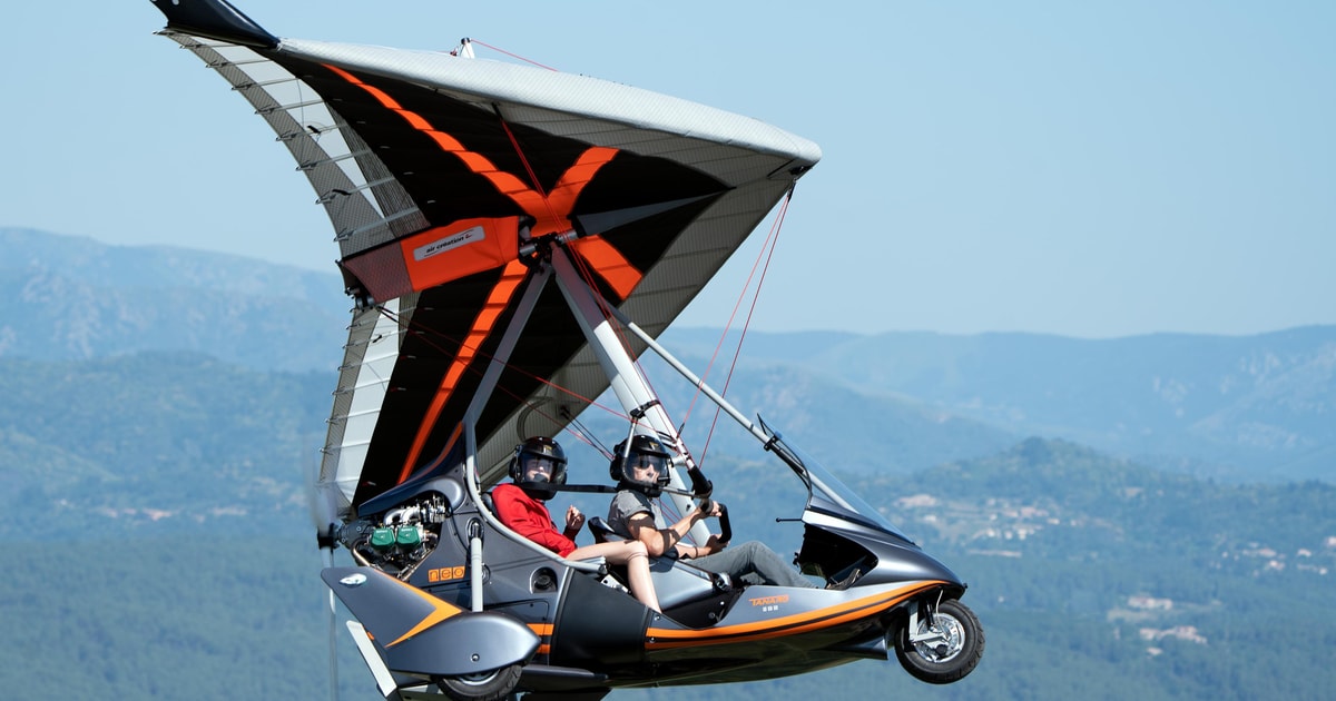 Caïro: Microlight-vlucht over de Grote Piramides van Gizeh | GetYourGuide