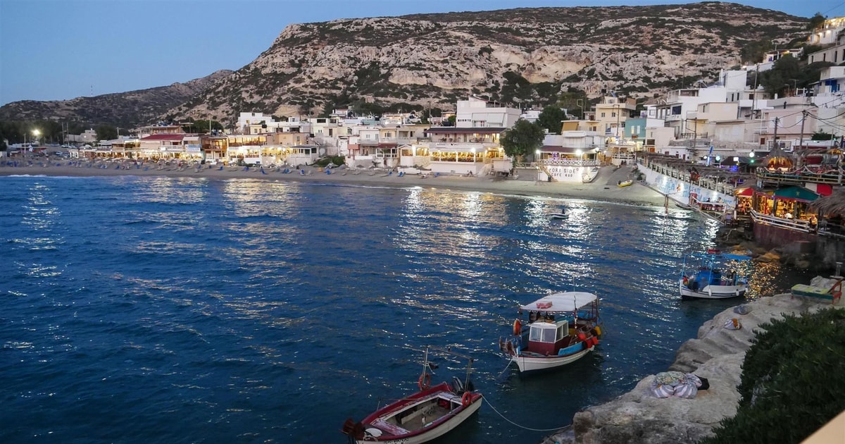 Da Rethymno: Escursione a MATALA - AG.GALINI - SPILI | GetYourGuide