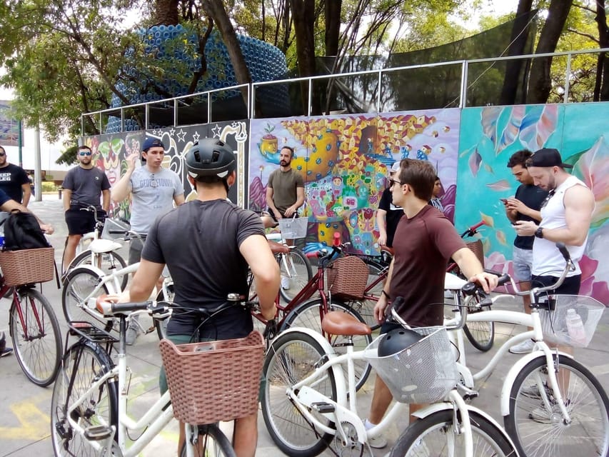 Mexico City Grafitti & Street art bike tour, find hidden gem | GetYourGuide