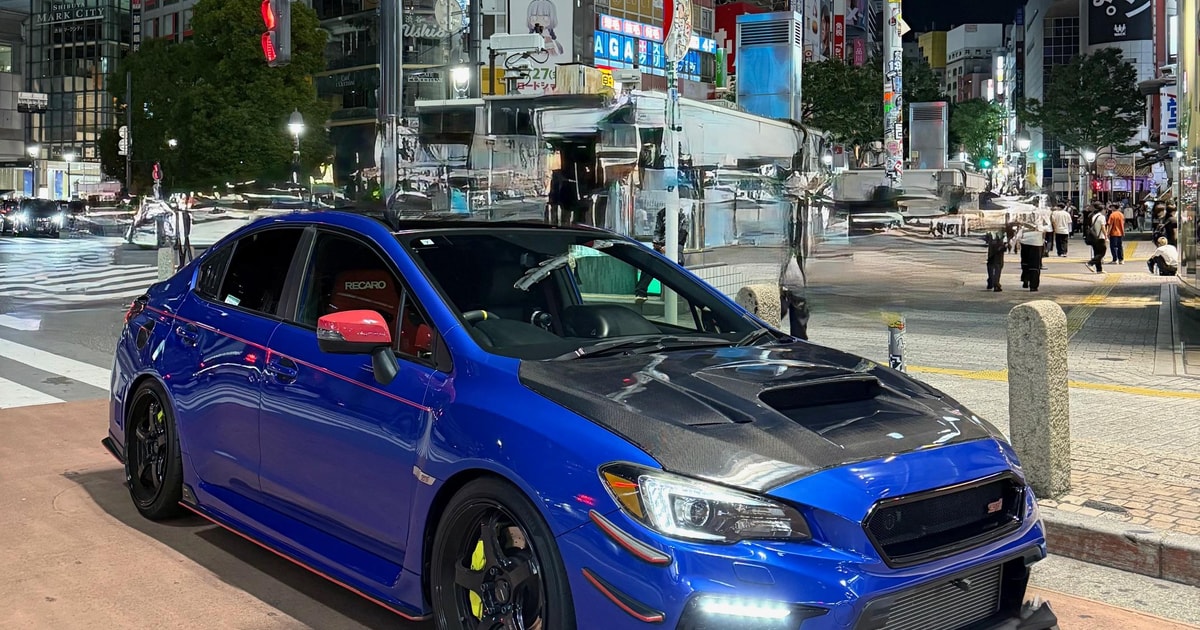 Tokyo: Daikoku PA & Shibuya Private Tour in WRX STI JDM Car | GetYourGuide