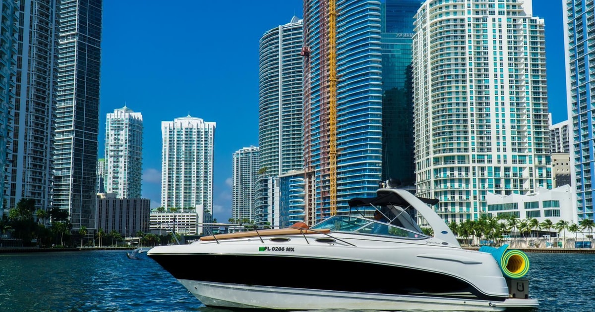 Miami: Private Boat Cruise and Tour with Captain | GetYourGuide