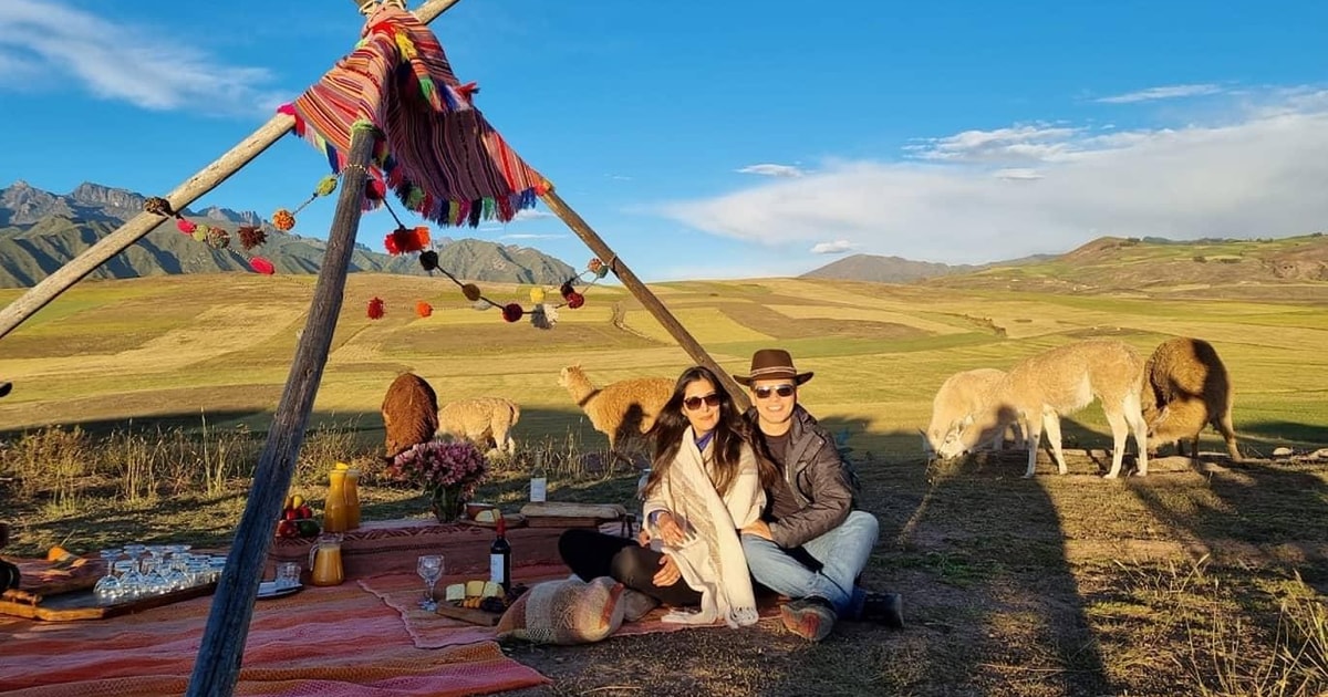 Chinchero, Maras & Moray + Picnic med lamaer |Privat tur| | GetYourGuide