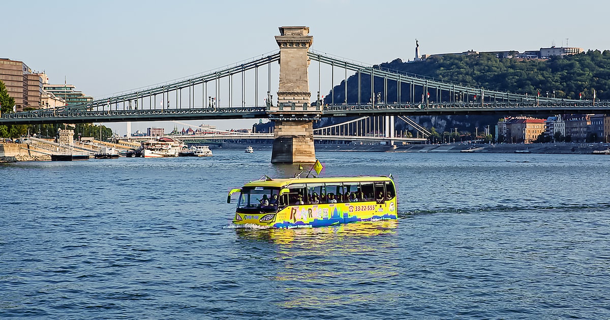 Budapest: Floating Bus Tour by Land and Water | GetYourGuide