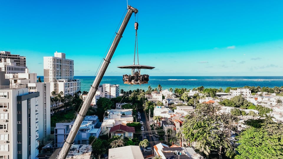 San Juan: FlyDining Elevated Dining Experience | GetYourGuide