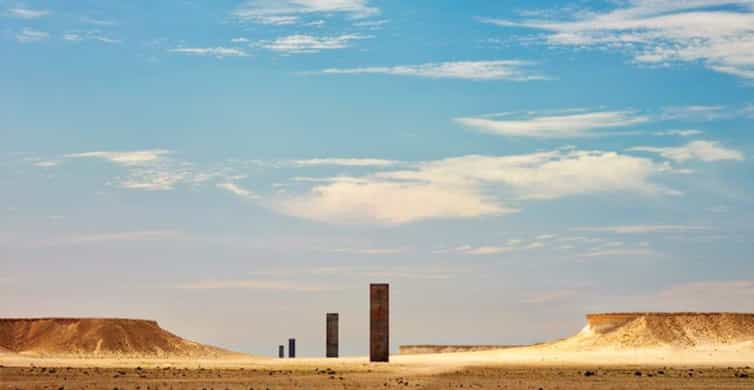 West Qatar tour to Richard Sierra sculpture,Umbrella Rock | GetYourGuide