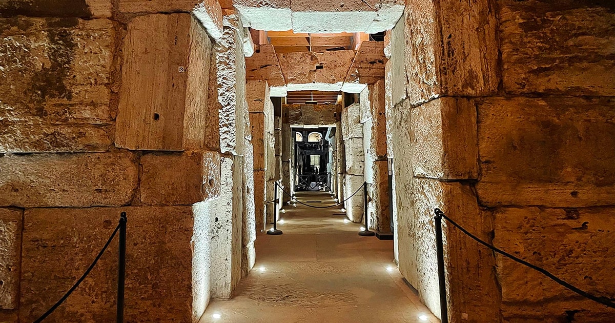 Kolosseum Unterirdisch und Arena Tour 7 Personen Garantie | GetYourGuide