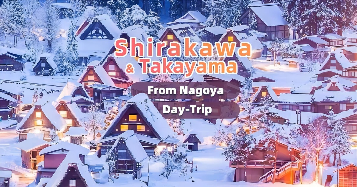 Vanuit Nagoya: Takayama & Shirakawa werelderfgoed dagtour | GetYourGuide