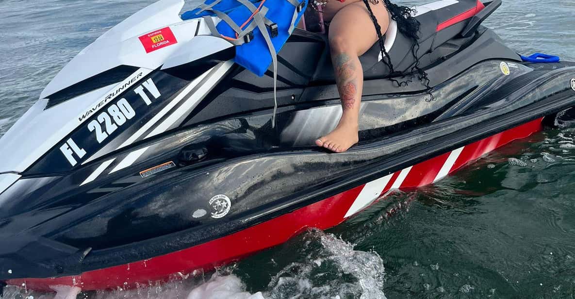 Miami: Biscayne Bay Jet Ski Rental & Free Boat Ride | GetYourGuide