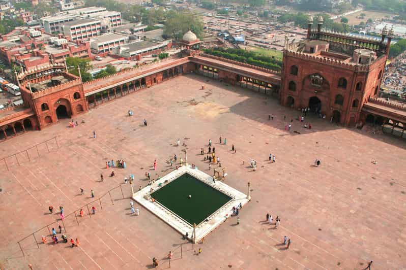 Red Fort Delhi Aerial