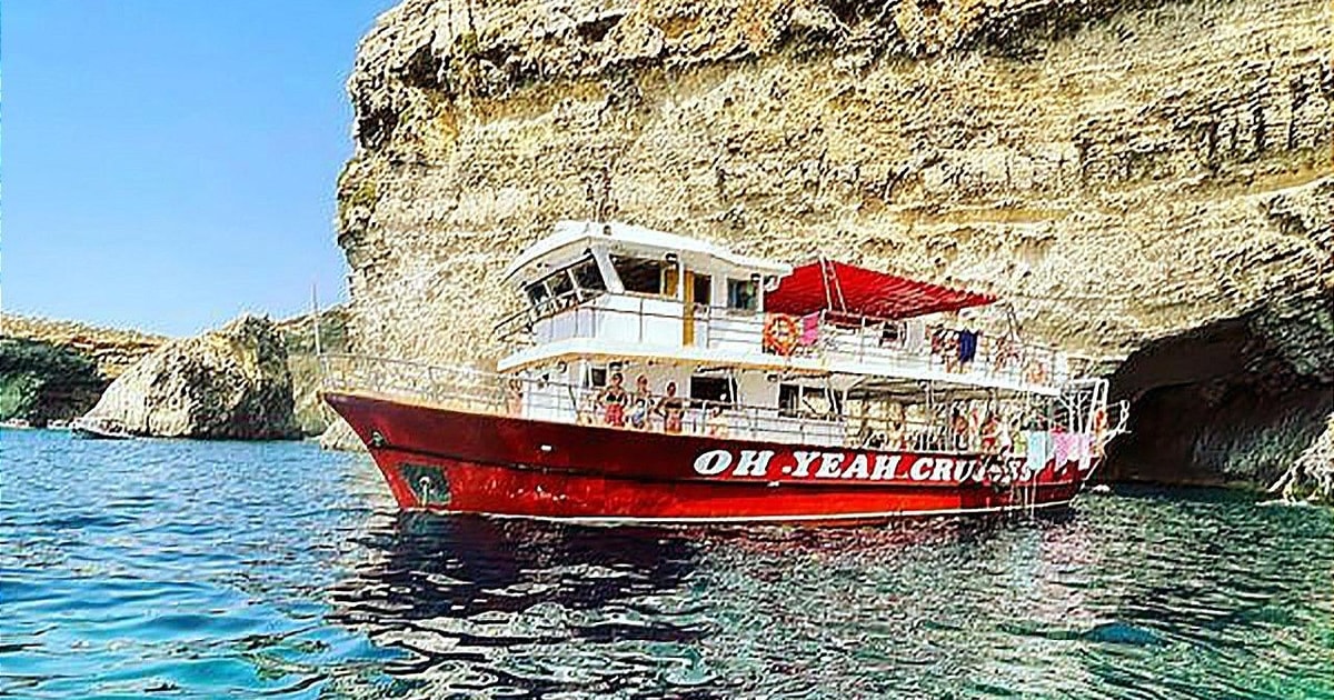 Mellieħa Bay: Malta, Gozo, & Comino Boat Tour with Swim Stop | GetYourGuide