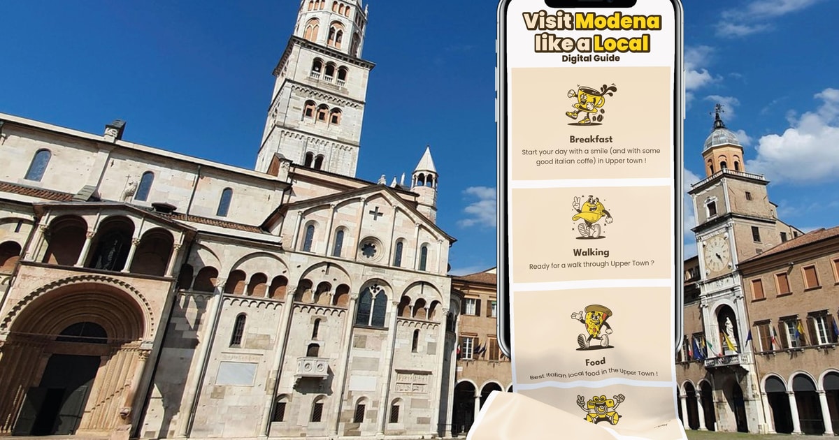 Modena: Digital guide made with a Local for your tour | GetYourGuide
