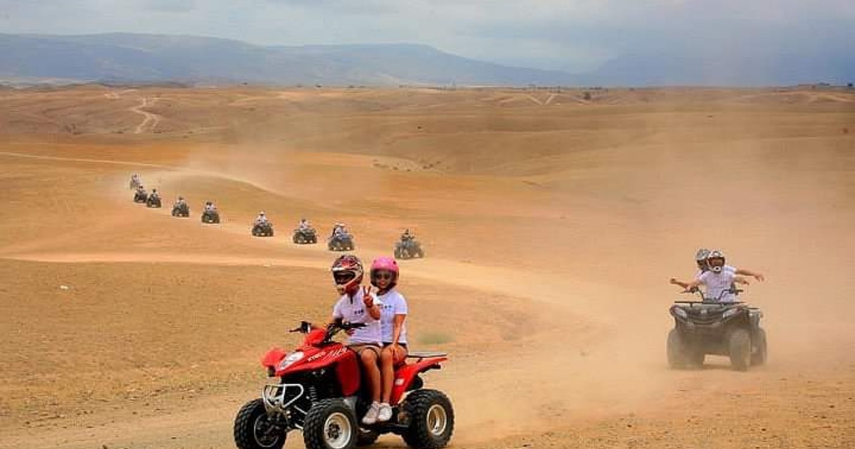 Quad Atv at the Agafay desert Marrakech | GetYourGuide