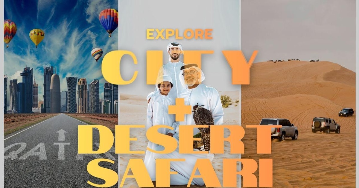 Doha: hoogtepunten van de stad en picknicktour bij zonsondergang in de ...