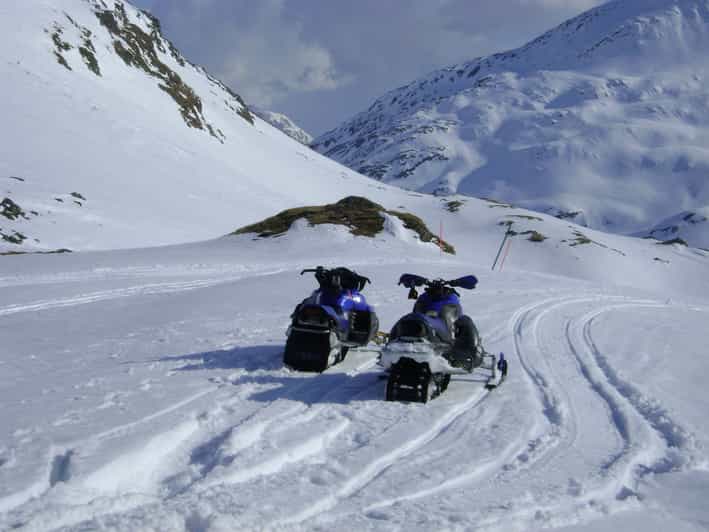 Snowmobile Tour Madesimo / Splügen Pass (Daytrip St. Moritz) | GetYourGuide