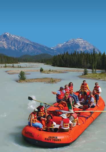 Jasper: Jasper National Park Easy 2-Hour Rafting Trip | GetYourGuide
