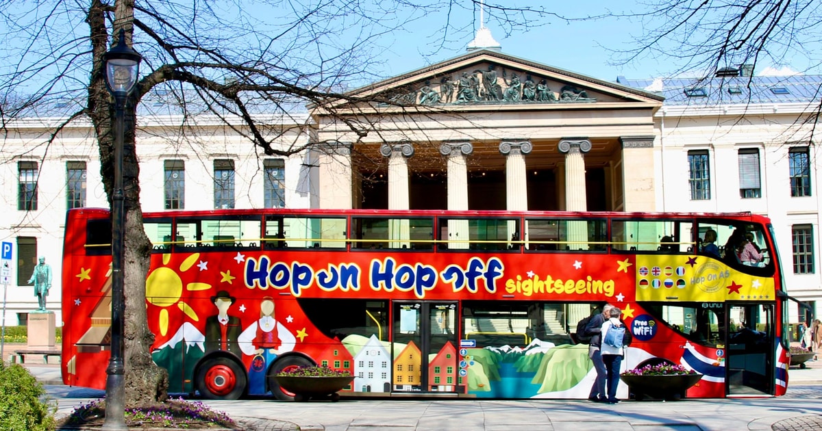 Oslo: 24 eller 48 timers hop på-/hop af-sightseeingbus med GrayLine | GetYourGuide