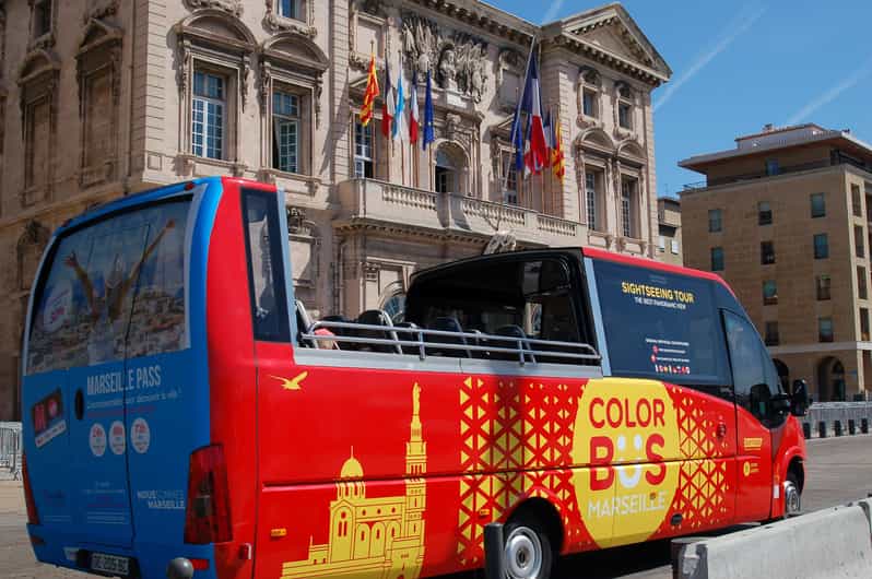 Marseille: Panoramatour mit dem Hop-On/Hop-Off-Colorbus | GetYourGuide