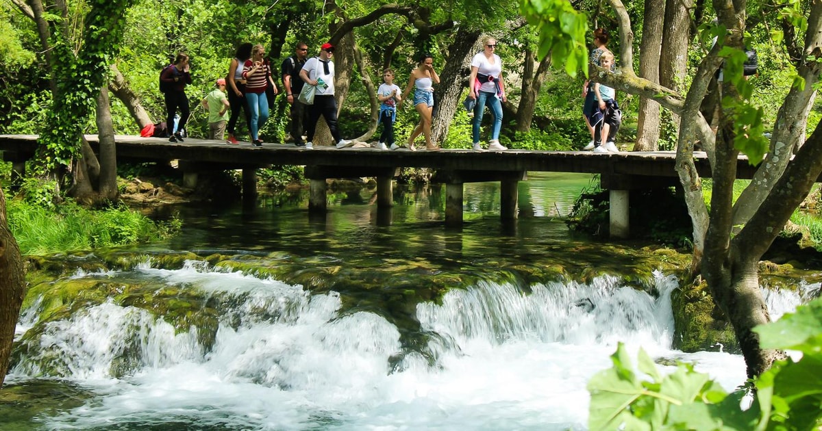 Split: Krka Waterfalls With Boat Cruise, Wine and Olive Oil | GetYourGuide